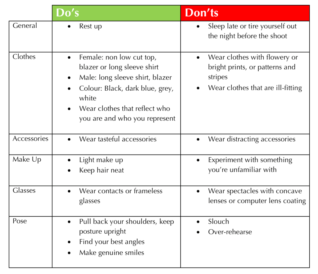 How to Prepare for Corporate Headshot | What to Wear & Poses