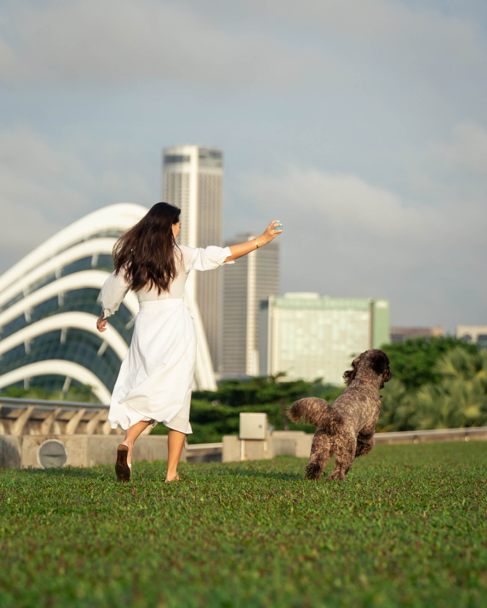 Dog Photoshoot Singapore | Marina Barrage - Bespoke Photography
